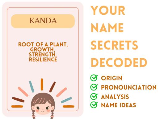 Kanda: Name Meaning, Origin, Popularity, & Inspiration - WatchThis!